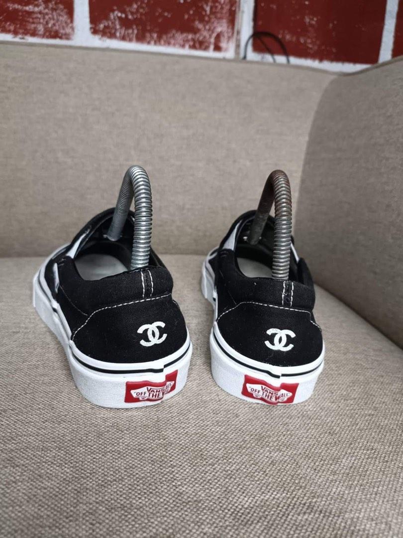Vans X Chanel, Men's Fashion, Footwear, Sneakers on Carousell