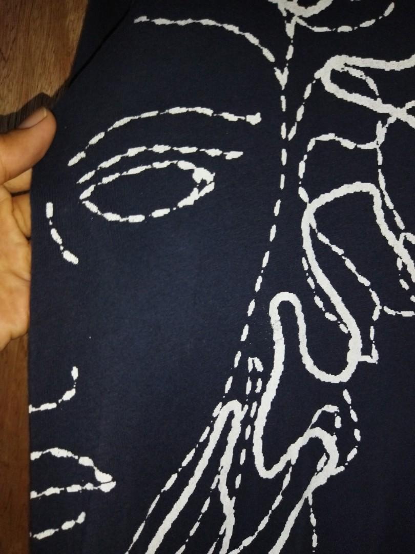 Versace Half Medusa Face Big Logo Shirt, Men's Fashion, Tops & Sets ...