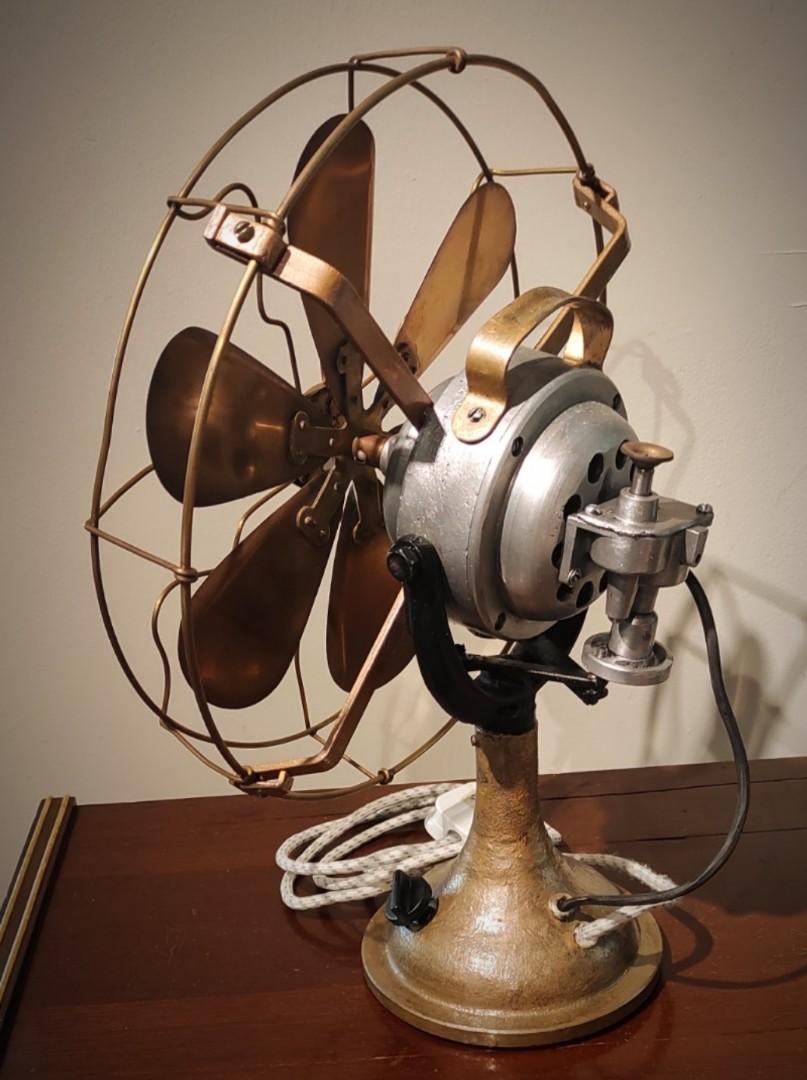 Very Rare 3D Orbit Desk Vintage Working Fan, Furniture & Home Living ...