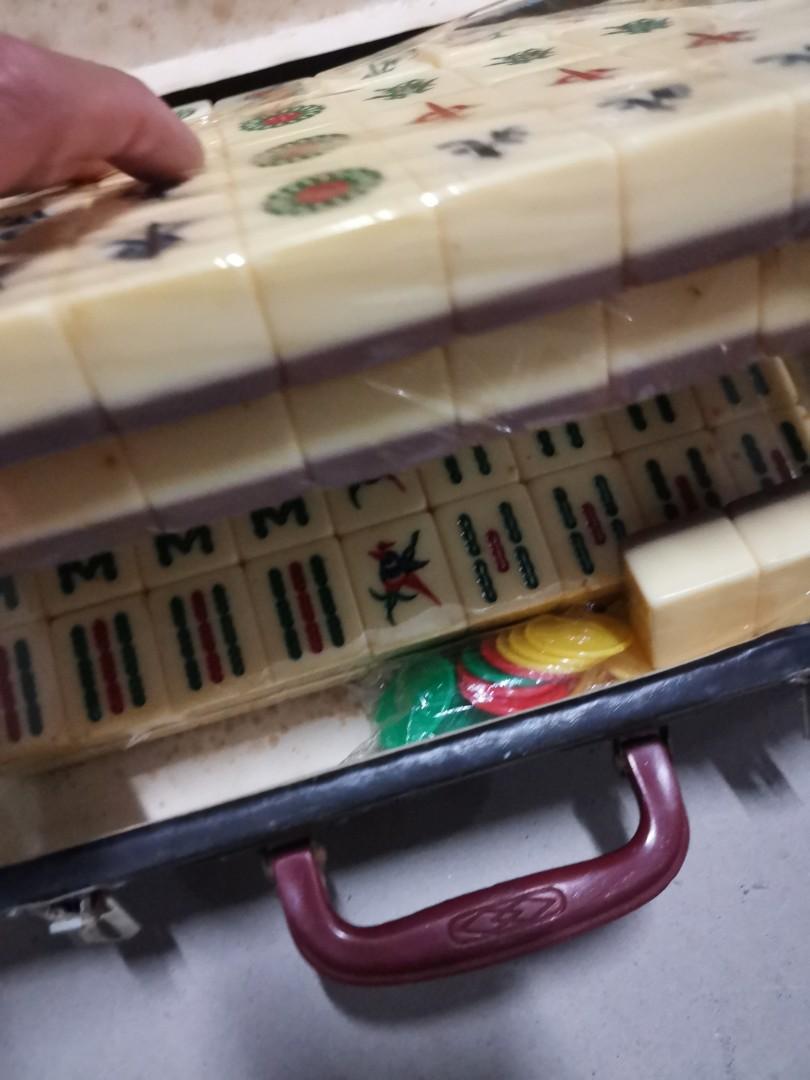 Vintage mahjong set A1 size (Brand new), Hobbies & Toys, Memorabilia ...
