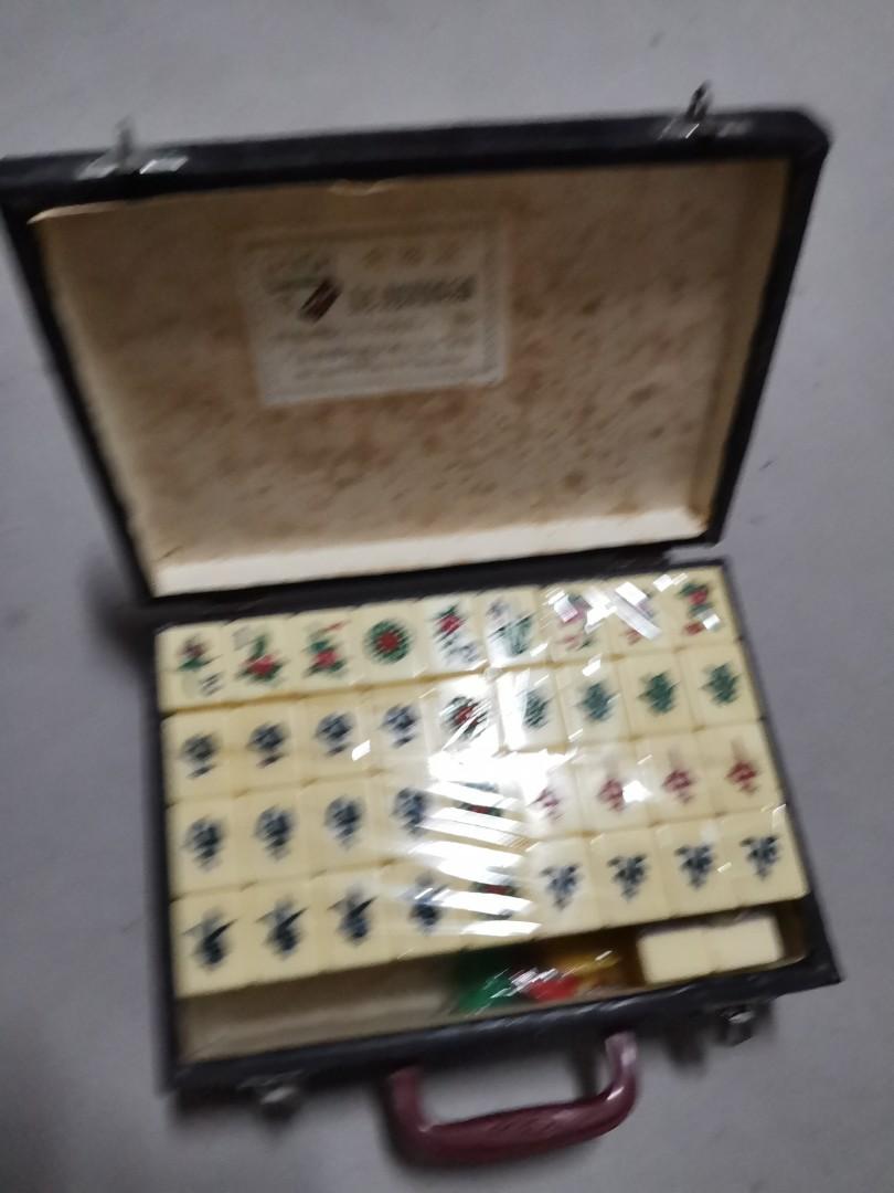 Vintage mahjong set A1 size (Brand new), Hobbies & Toys, Memorabilia ...