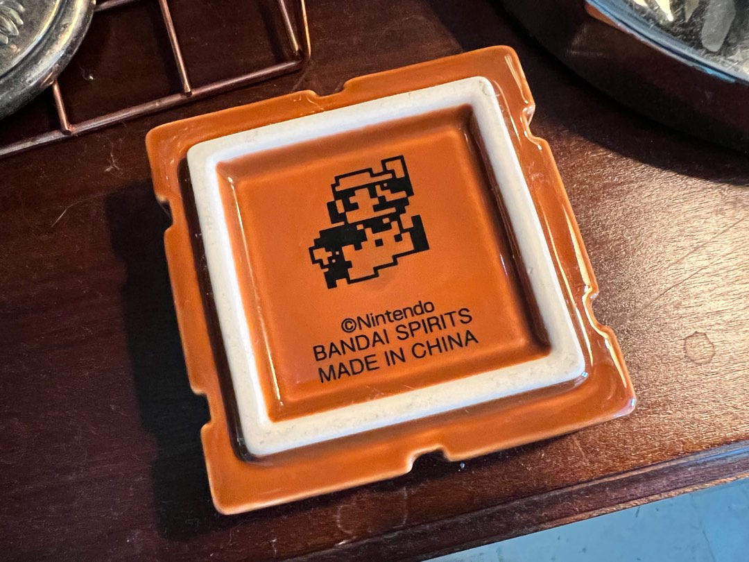 Rare Vintage Mario Bros 80s tray, Hobbies & Toys, Memorabilia ...