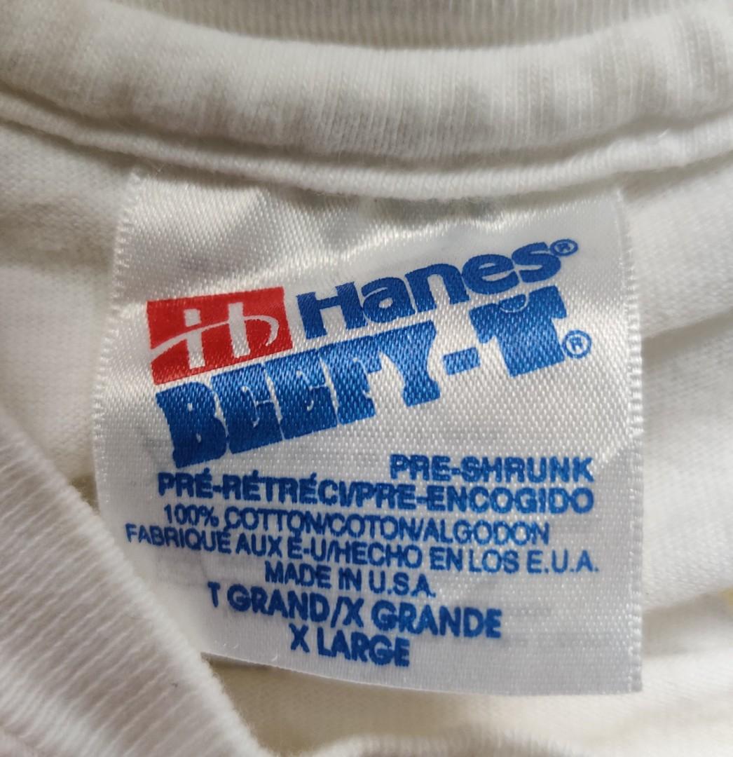 Vintage Nascar Shane Carson Hanes Beefy T, Men's Fashion, Tops & Sets ...