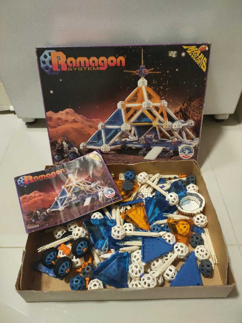 Vintage Ramagon System 10342 build play set toy , Mars Colony 1995 ...