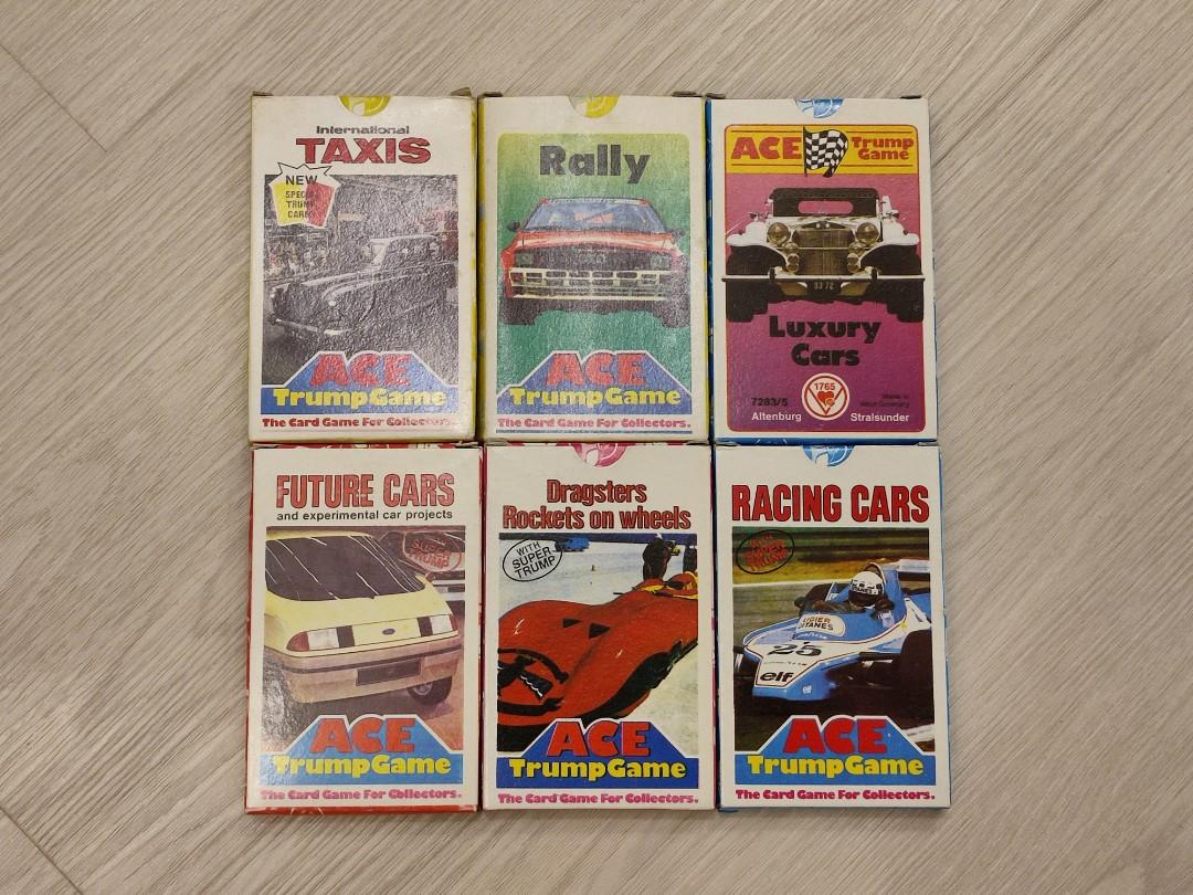Vintage Super Trump Ace Game Playing Cards Set of 6, Hobbies & Toys ...