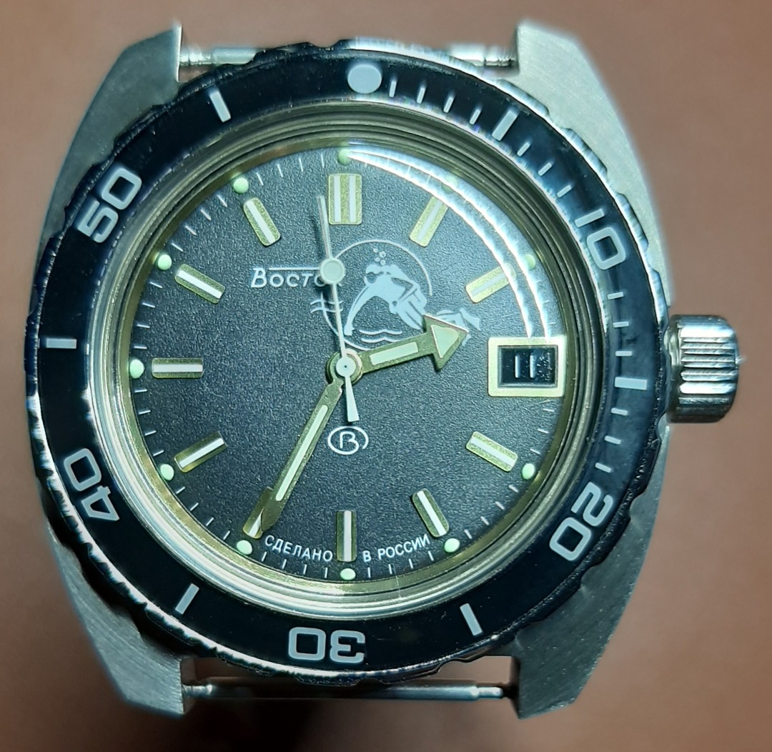 Vostok Watch Amphibian Classic 170805 Russia Watch, Men's Fashion ...