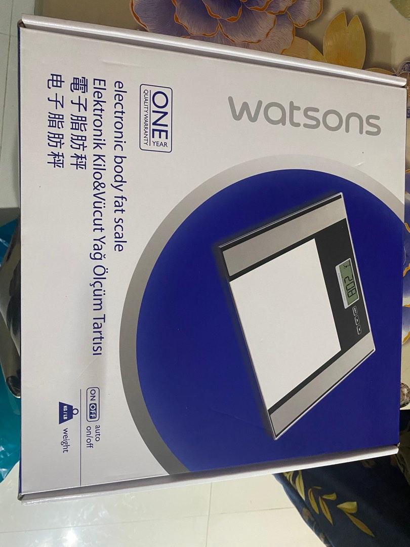 Watson body fat scale, Health & Nutrition, Health Monitors & Weighing ...