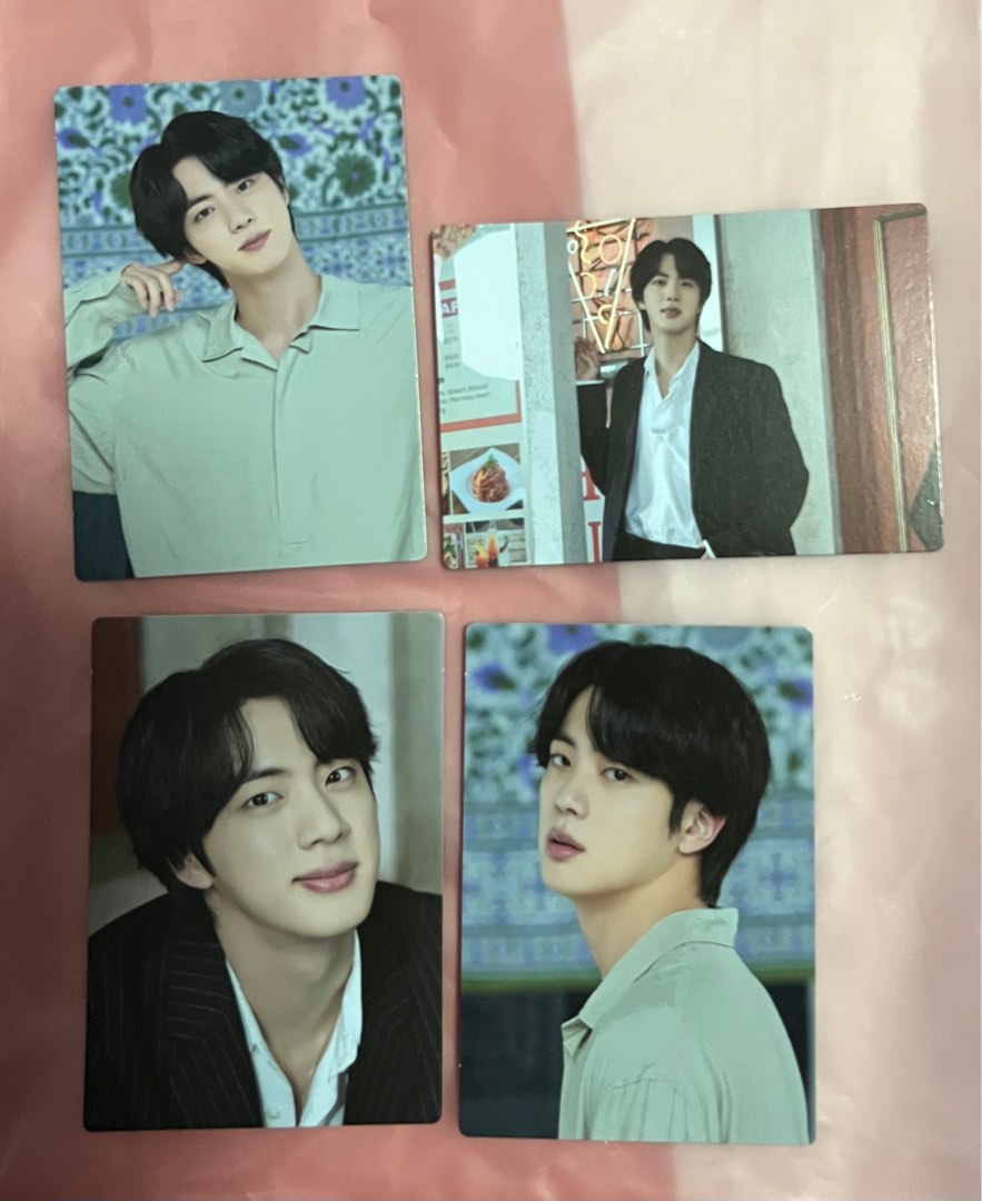 [WTS] BTS JIN PTD ON STAGE MINI PHOTOCARD PC (V JIMIN JK JIN JHOPE RM ...
