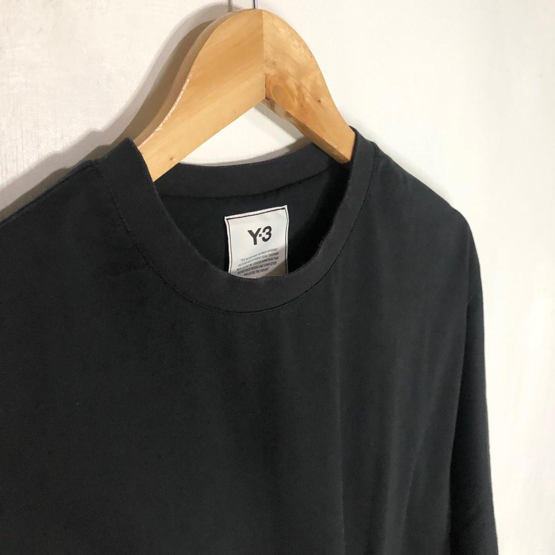 Y3 - Yohji Yamamoto Classic Logo, Men's Fashion, Tops & Sets, Tshirts ...