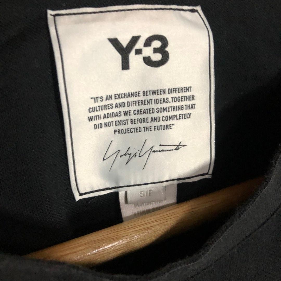Y3 - Yohji Yamamoto Classic Logo, Men's Fashion, Tops & Sets, Tshirts & Polo Shirts on Carousell