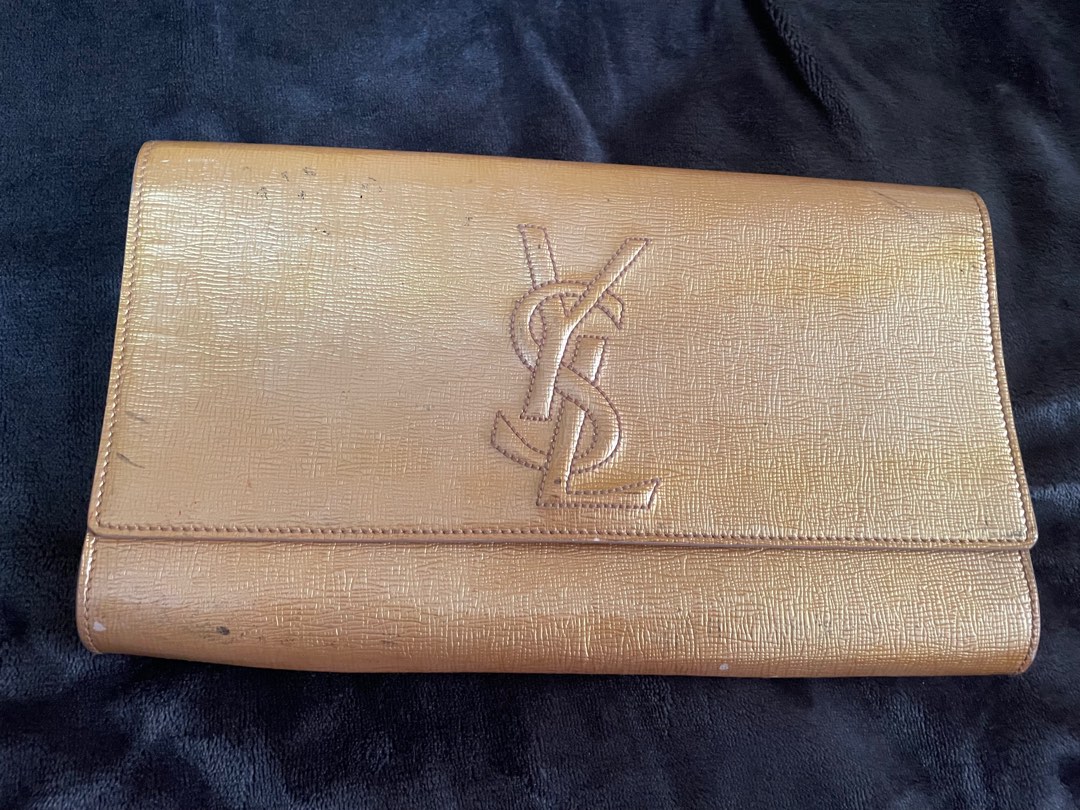 Ysl clutch, Women's Fashion, Bags & Wallets, Clutches on Carousell