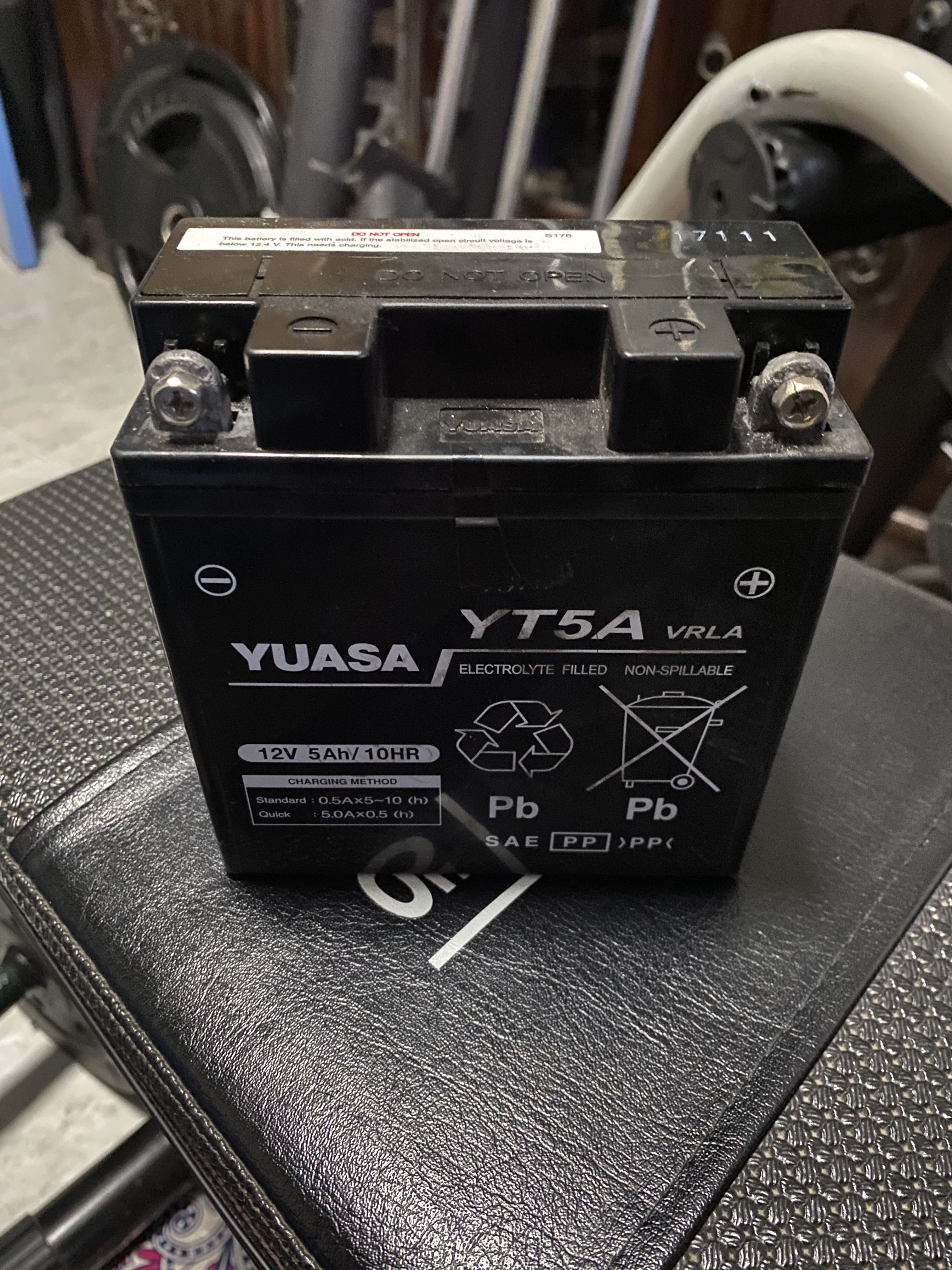 Yuasa YT5A, Motorcycles, Motorcycle Accessories on Carousell