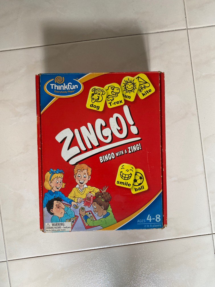 Zingo Bingo Game, Hobbies & Toys, Toys & Games on Carousell