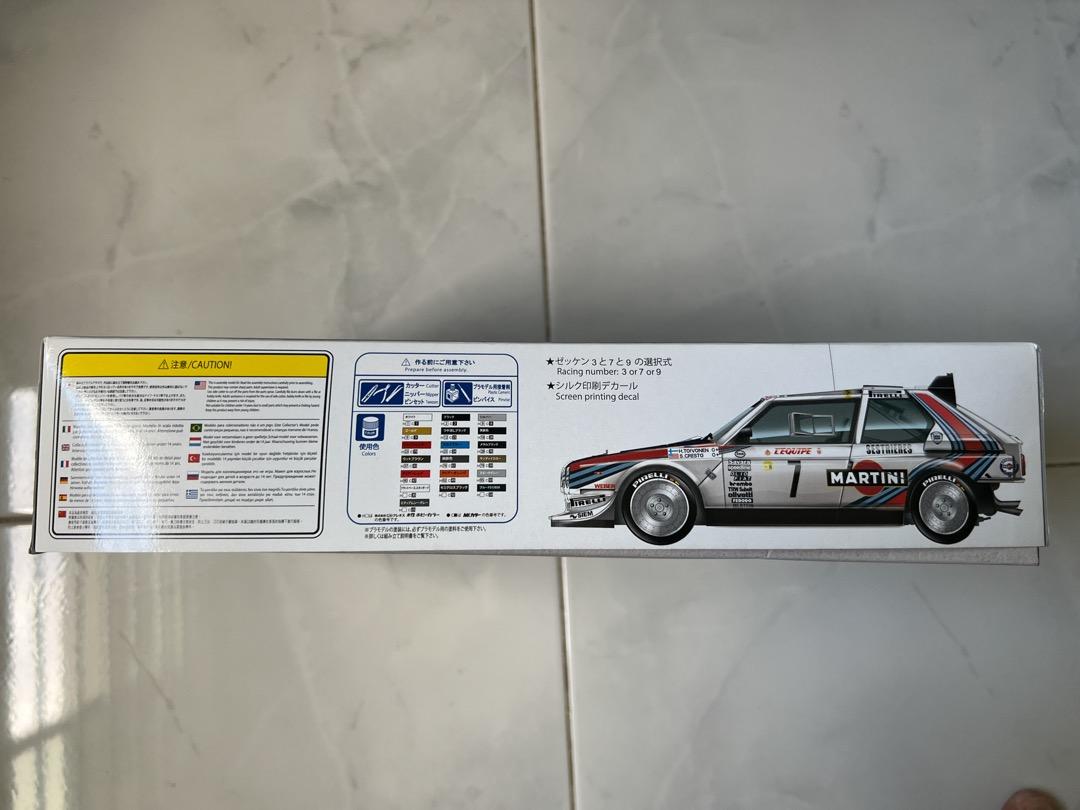 1/24 Scale Aoshima Beemax Model Car Lancia Delta S4 '86 Monte Carlo ...