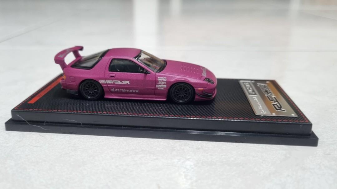 1/64 ignition model Mazda RX7 FC3S RE Amemiya matt purple metallic ...