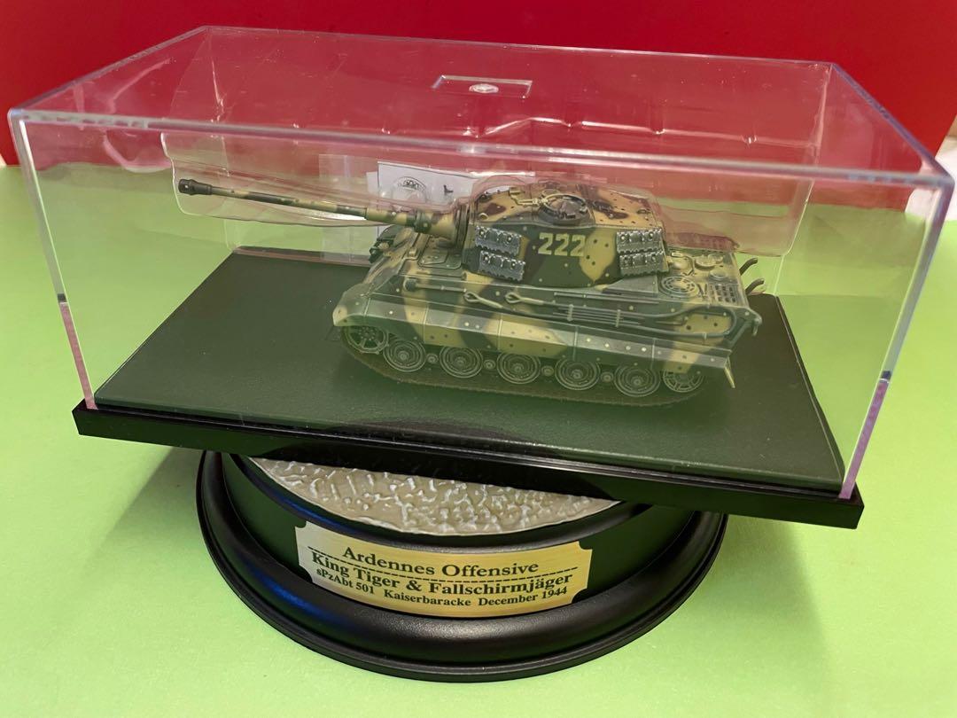 1/72 Dragon Armor 60129 Ardennes Offensive King Tiger w/Fallschirmjager ...