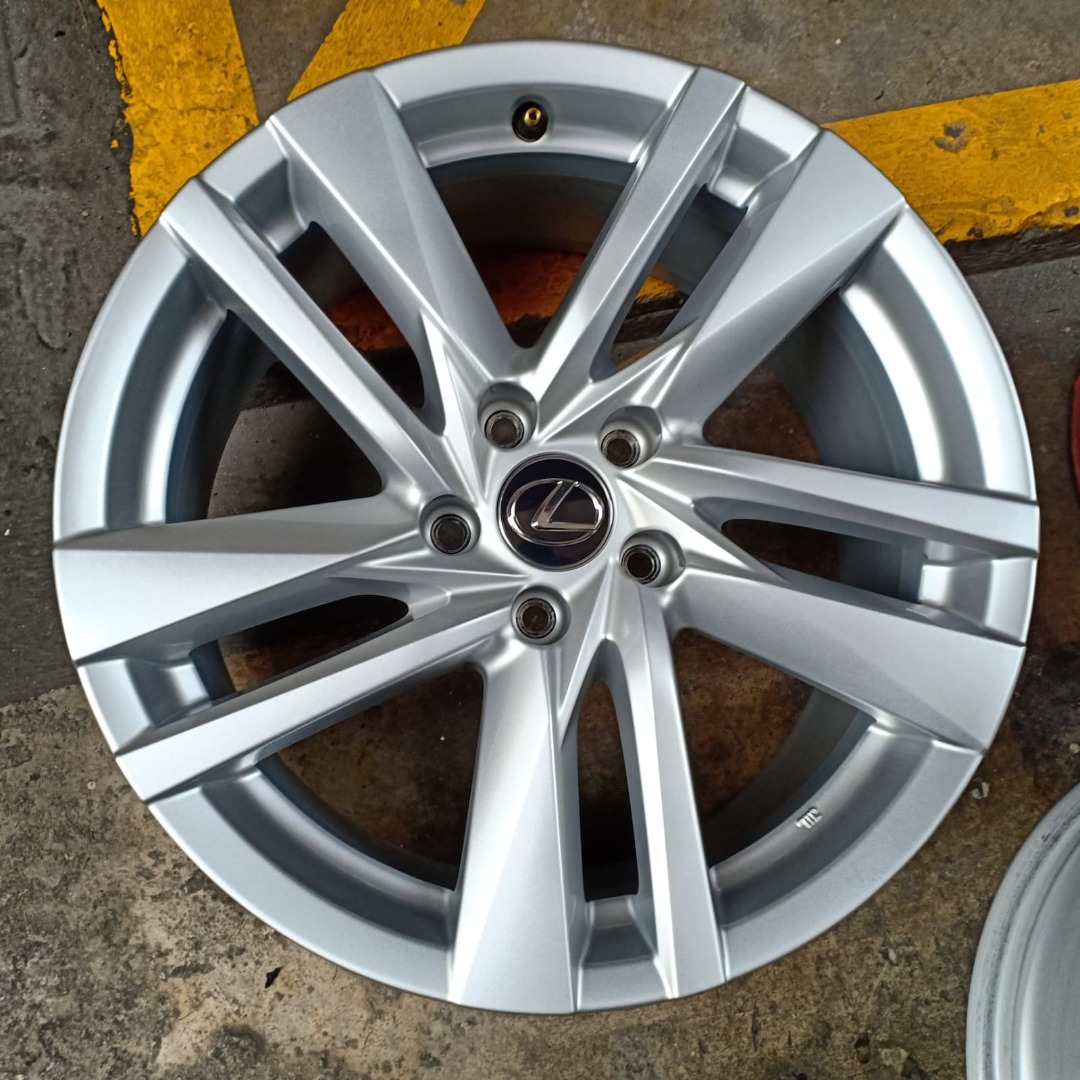 18" Lexus Original rims, Car Accessories, Tyres & Rims on Carousell
