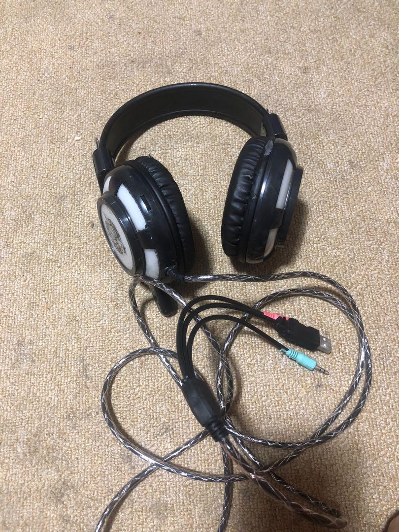 Wolf Headset , Audio, Headphones & Headsets on Carousell