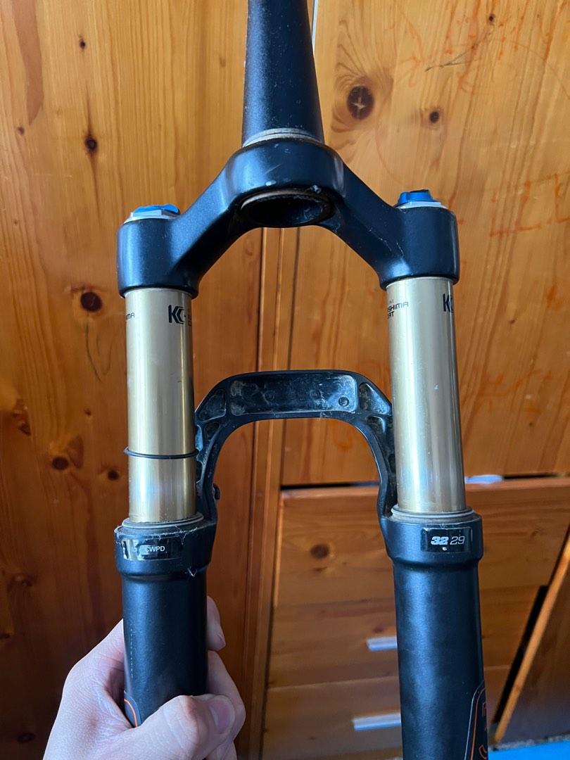 29er Fox 32 USA Kashima suspension Fork TA through axle, Sports ...
