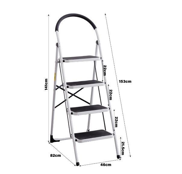 2 | 3 | 4 Tiers Wide Step Ladder, Furniture & Home Living, Home ...