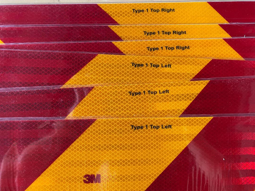 3M reflective diamond grade stickers, Everything Else on Carousell
