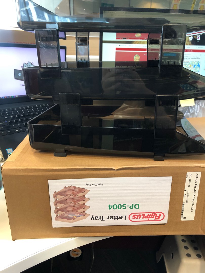 4 tier letter tray, Hobbies & Toys, Stationery & Craft, Stationery ...