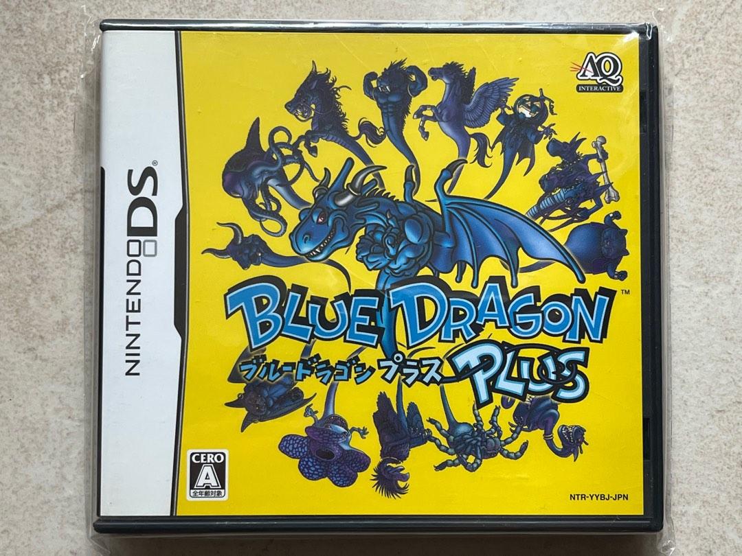 日版 NDS BLUE DRAGON PLUS 鳥山明人設 藍龍 REAL TIME SIMULATION RPG 實時模擬冒險遊戲 ...