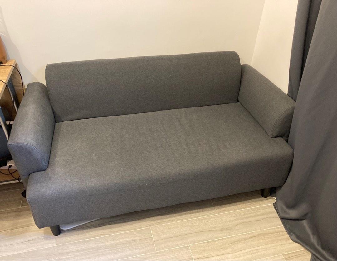 兩座位 布藝 梳化 - IKEA Hemlingby fabric sofa, 傢俬＆家居, 傢俬, 梳化 - Carousell
