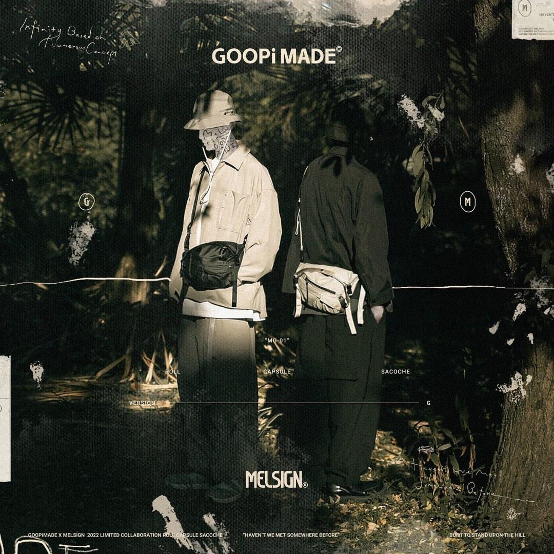 現貨 原價代購 GOOPI X MELSIGN 聯名包款 “MG-01” Roll Capsule Sacoche Version-G ...