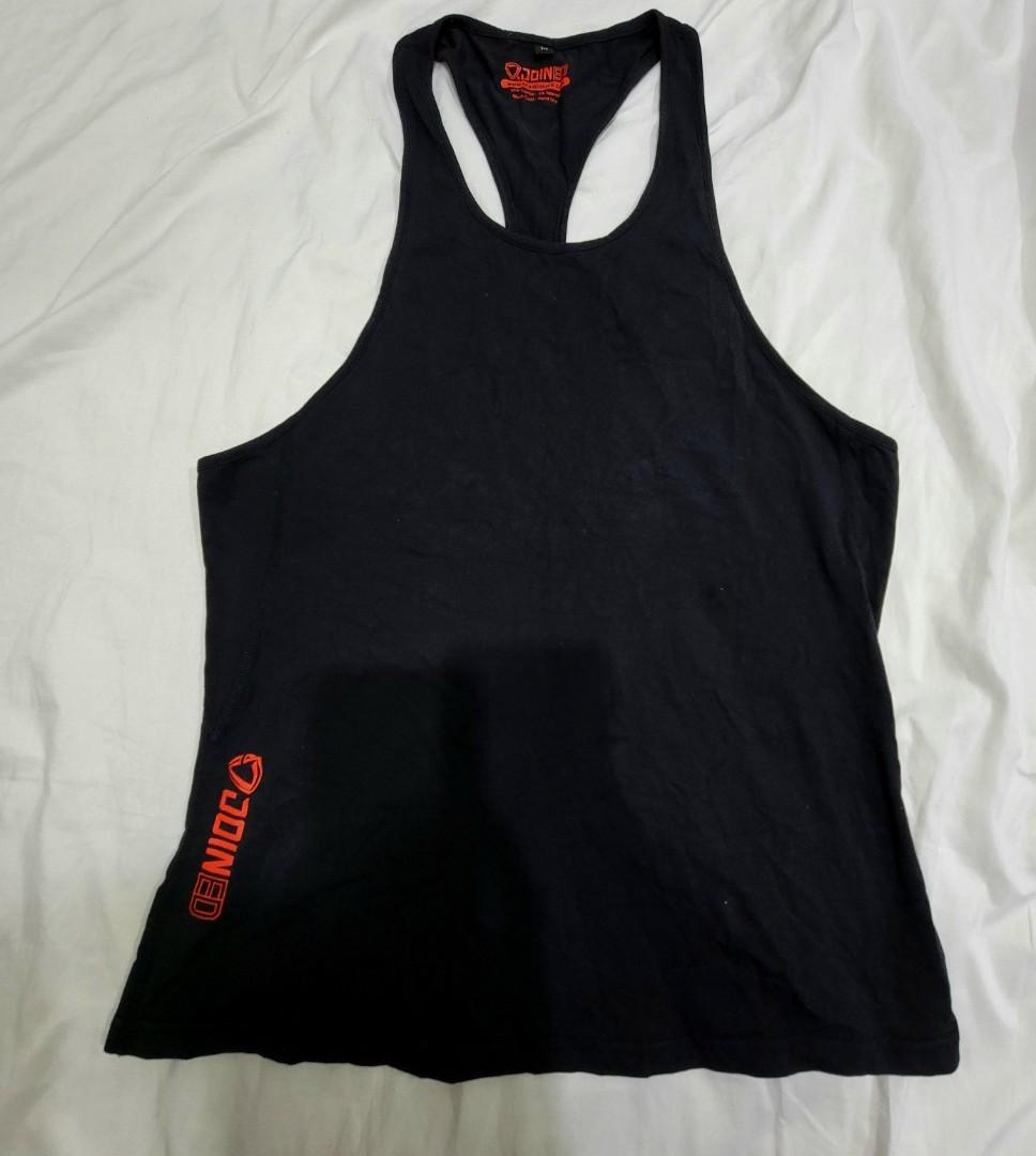 保 TeamJoined 完美倒三角m號 巨巨 顯肌肉 搶眼 三角肌 挖背訓練背心 健身 運動 訓練 重訓 9新, 他的時尚, 上衣與西裝, 泳衣、潛水衣在旋轉拍賣