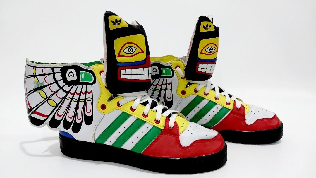 ADIDAS JEREMY SCOTT TIKI TAKA EAGLE WINGS, Men's Fashion, Footwear ...