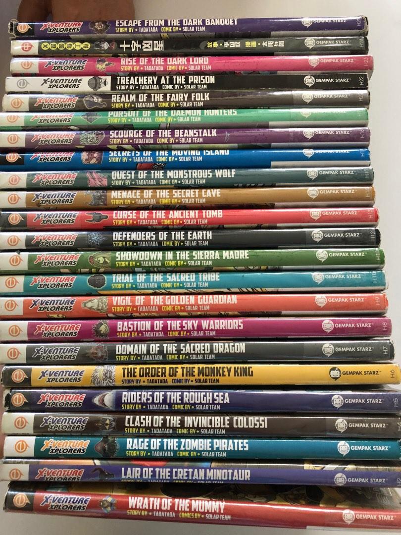 The Golden Age of Adventure comics (X venture), Hobbies & Toys, Books ...