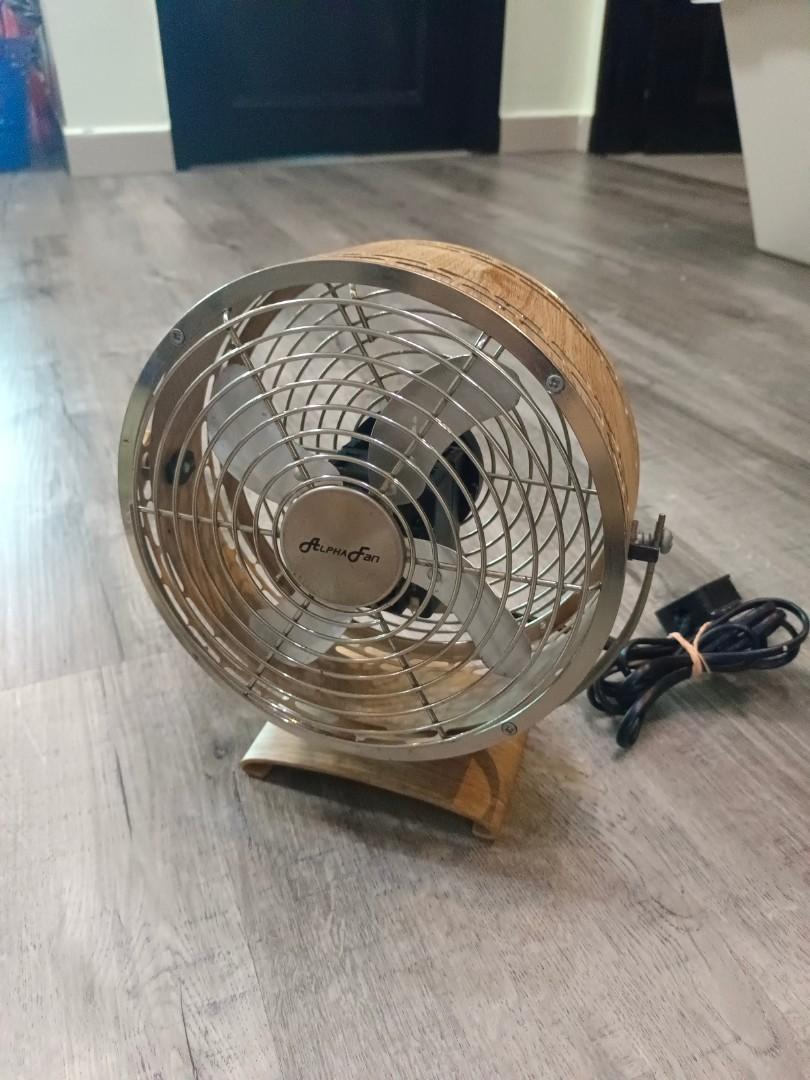 AlphaFan table fan, Furniture & Home Living, Lighting & Fans, Fans on ...