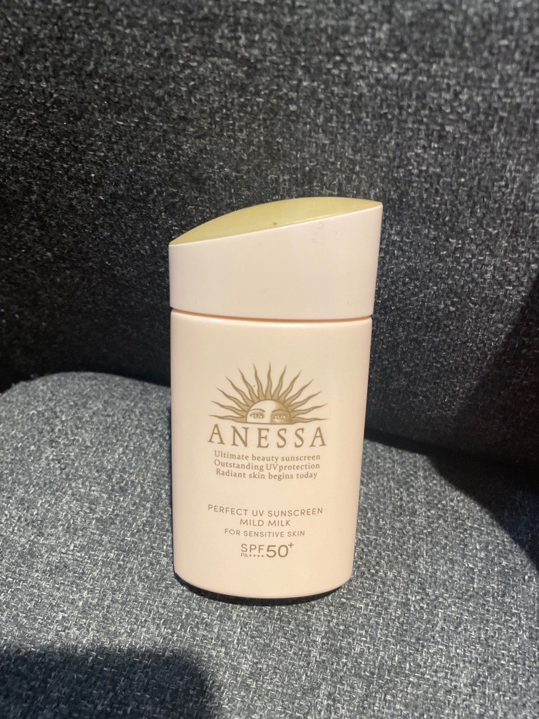 ANESSA sunscreen mild milk SPF 50+, Beauty & Personal Care, Face, Face ...