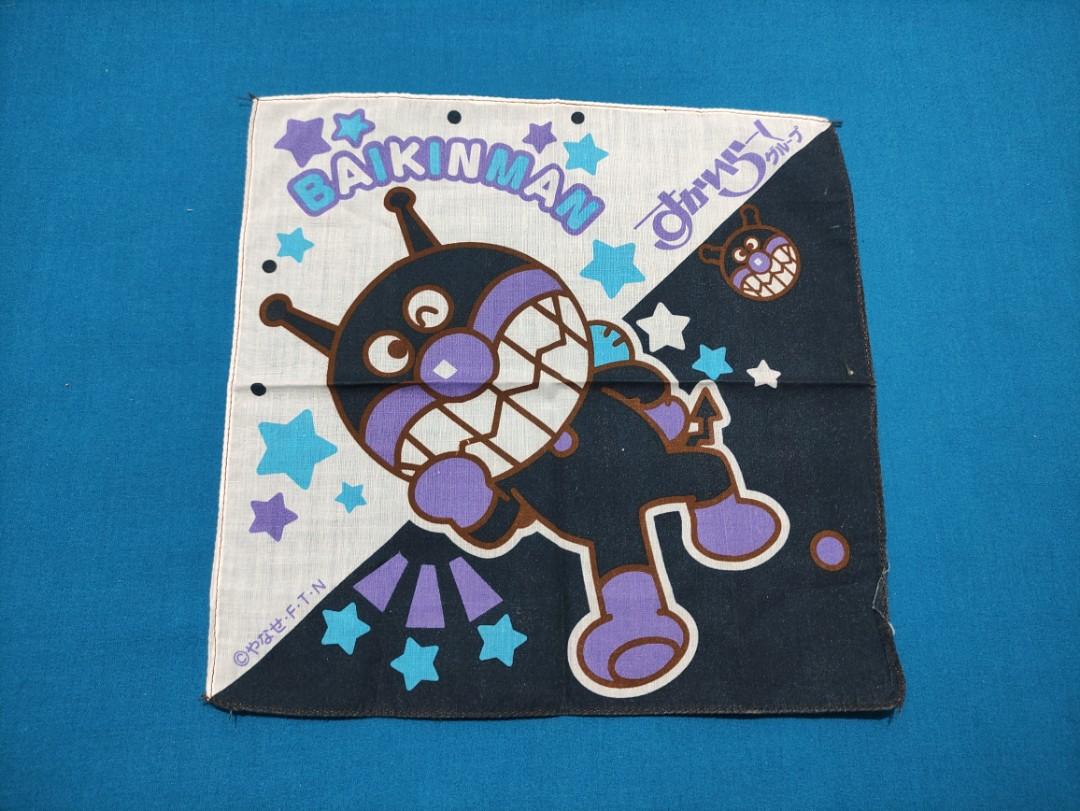 Anpanman Dokinchan Baikinman Kids Japan Handkerchief BUNDLE, Hobbies ...