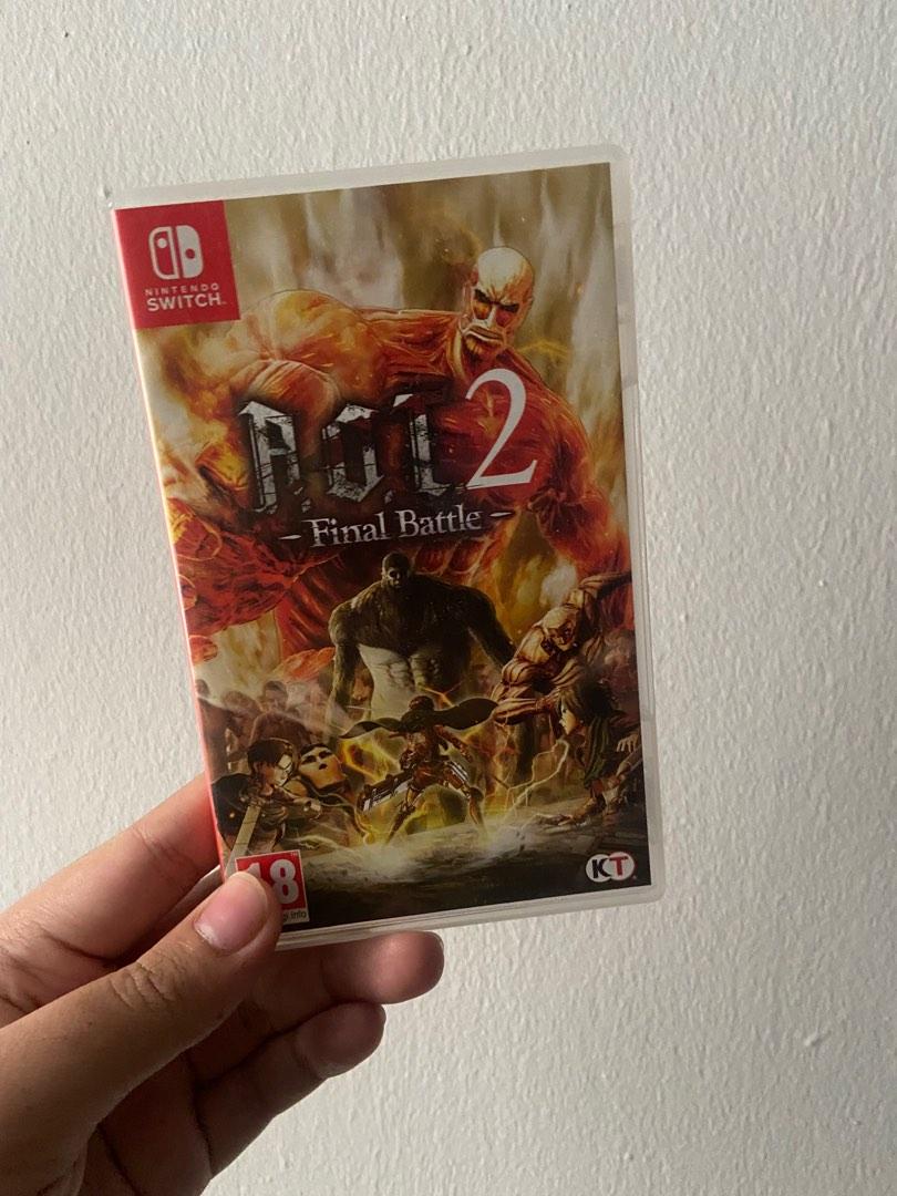 AOT 2 final battle, Video Gaming, Video Games, Nintendo on Carousell