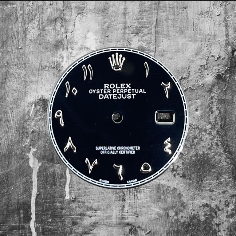 Arabic Arab Dial for Rolex Datejust 36, Luxury, Watches on Carousell