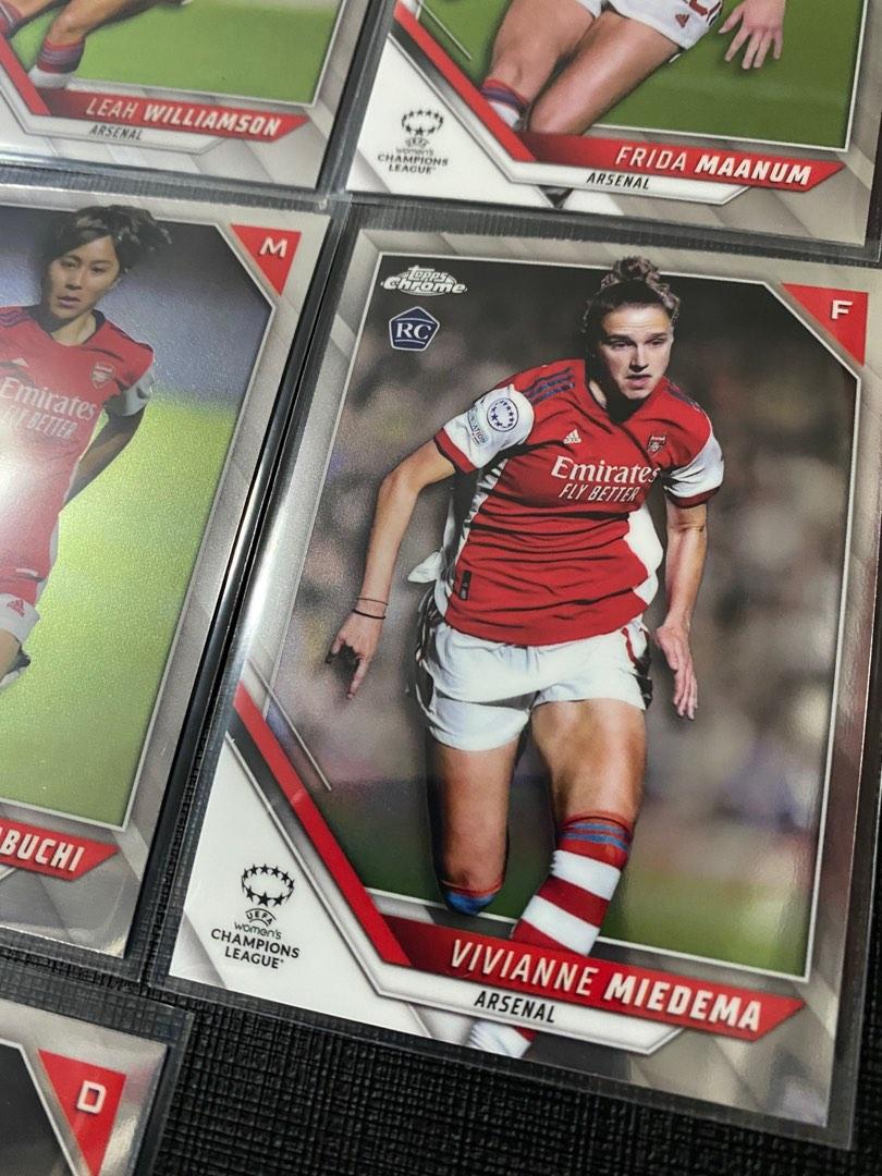 Arsenal FC Women’s Team Collectible Cards (10x cards), Hobbies & Toys ...