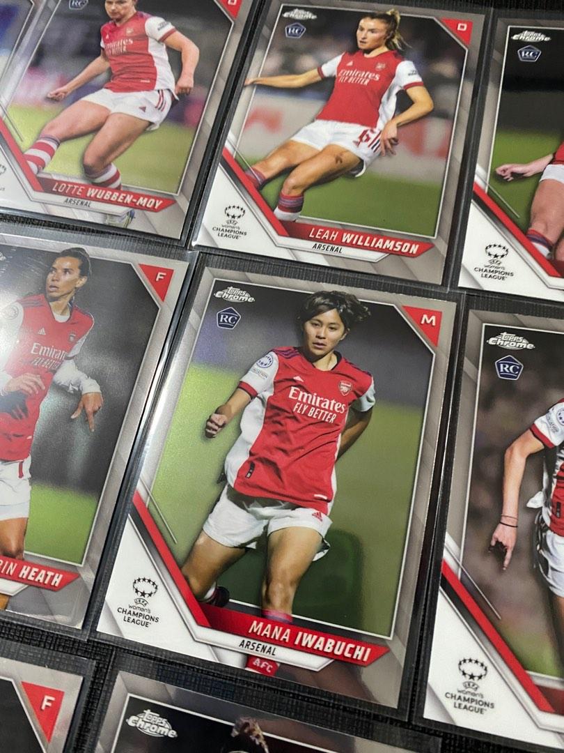 Arsenal FC Women’s Team Collectible Cards (10x cards), Hobbies & Toys ...