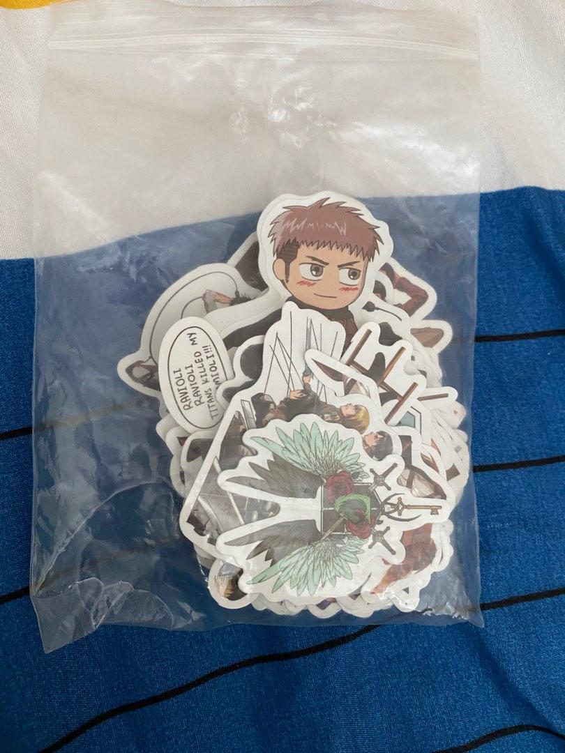 Attack On Titan Stickers, Hobbies & Toys, Stationery & Craft, Art ...