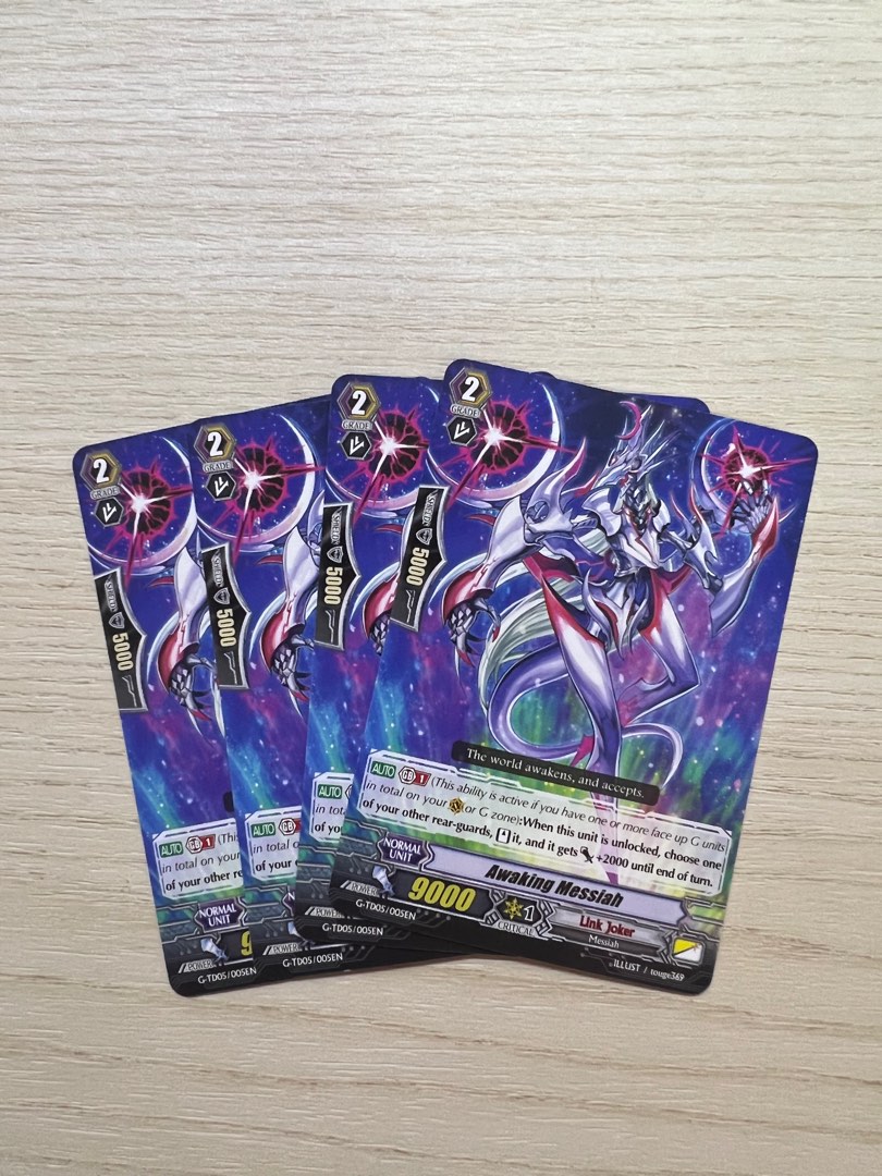 Vanguard Awaking Messiah - G-TD05: Fateful Star Messiah English Ver ...