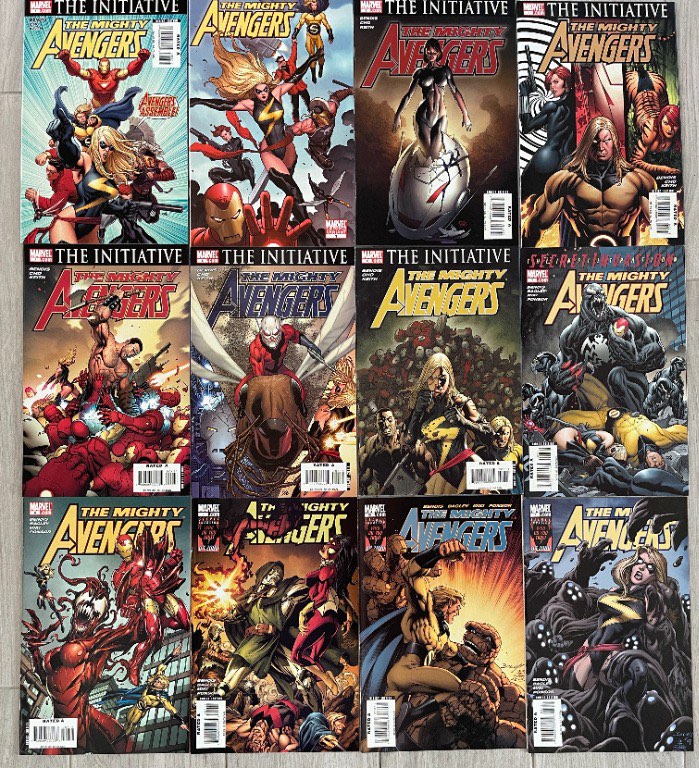 B21: Avengers Marvel Comics sets!!! Secret Invasion, Dark Reign story ...