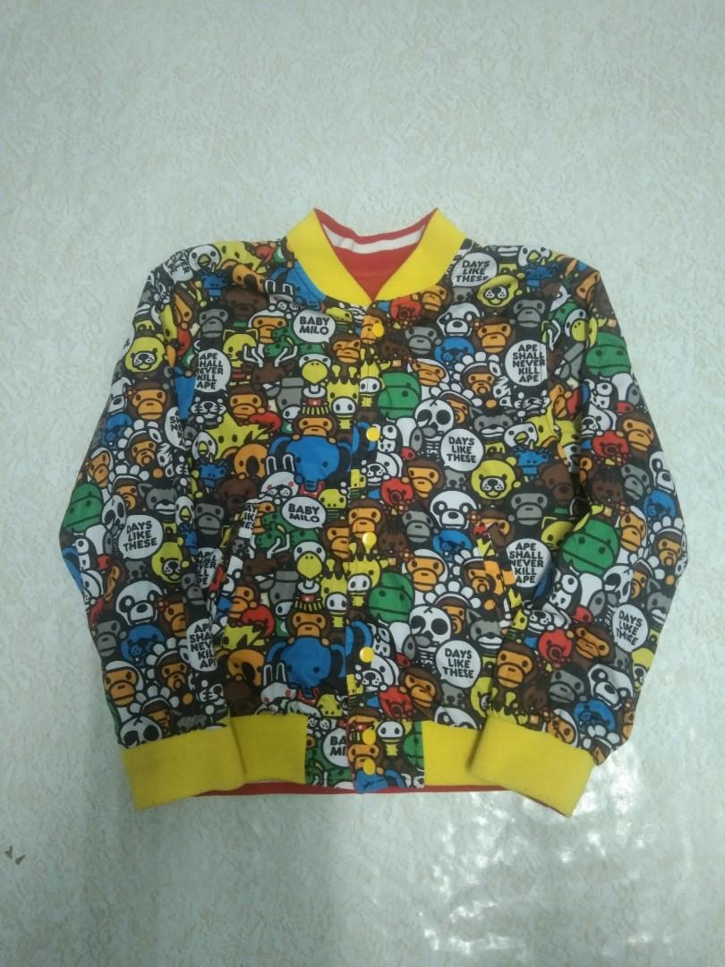 Baby milo varsity jacket, Babies & Kids, Babies & Kids Fashion on Carousell