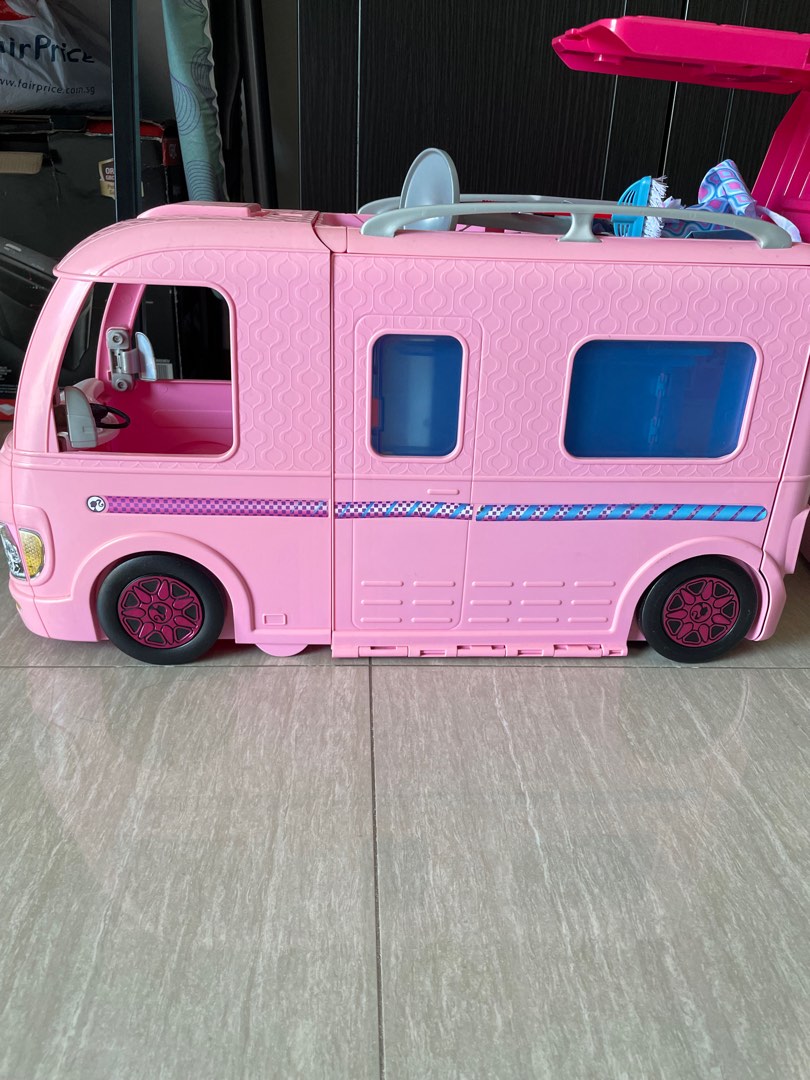 Barbie Camper, Hobbies & Toys, Toys & Games on Carousell