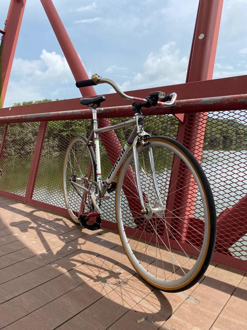 Bianchi Pista Track steel fixed gear fixie bike, Sports Equipment ...