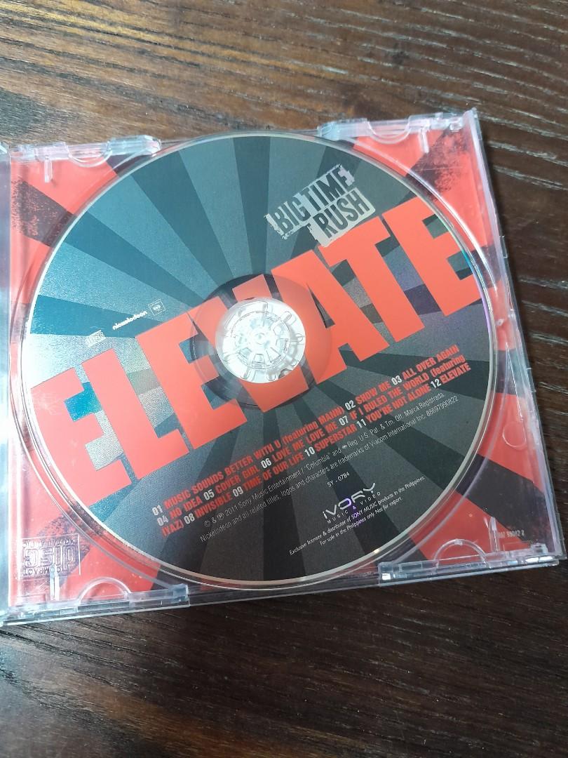 Big time rush (elevate) CD, Hobbies & Toys, Music & Media, CDs & DVDs on Carousell