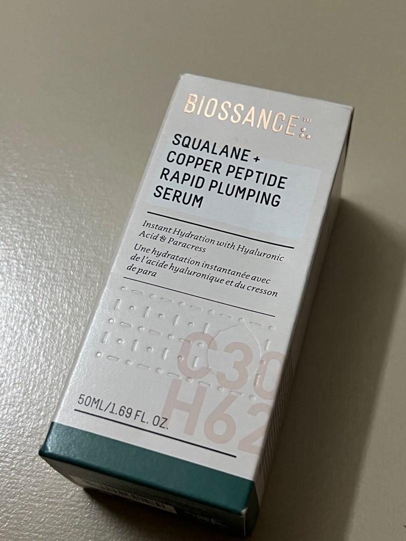 Biossance squalane copper peptide serum, Beauty & Personal Care, Face ...
