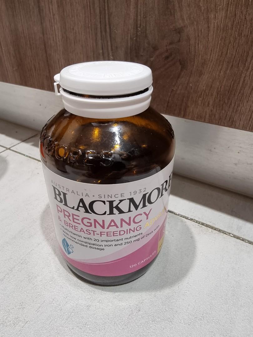 Blackmores Pregnancy and Breastfeeding Advanced 120 capsules, Health ...