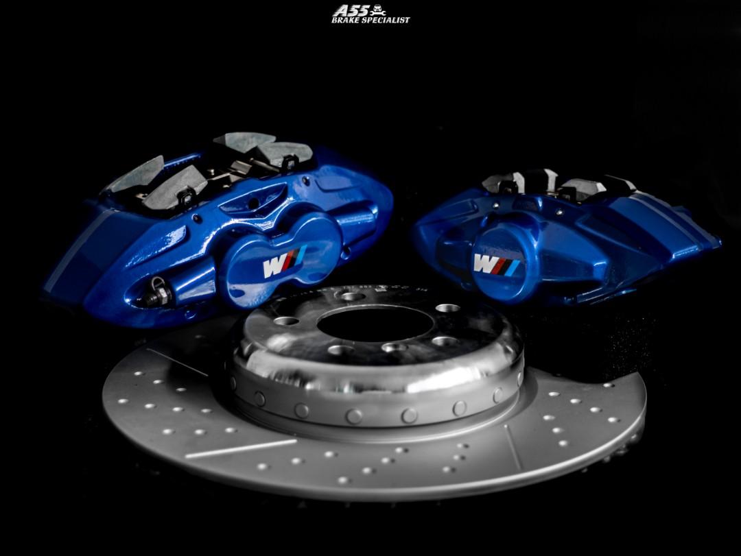 BMW M Performance 4/2 Pot Caliper Brake Kit for BMW F30 3 Series [ 316i ...