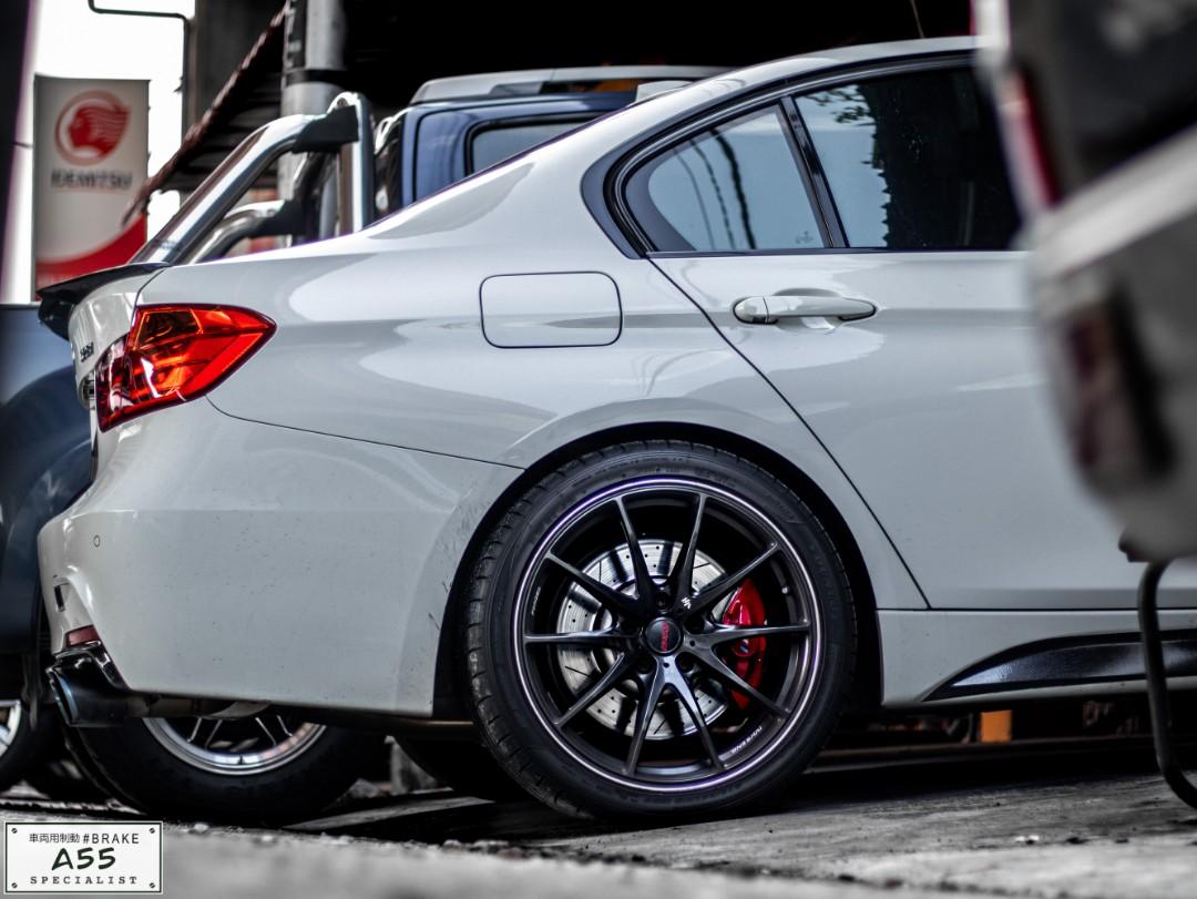 BMW M Performance 4/2 Pot Caliper Brake Kit for BMW F30 3 Series [ 316i ...